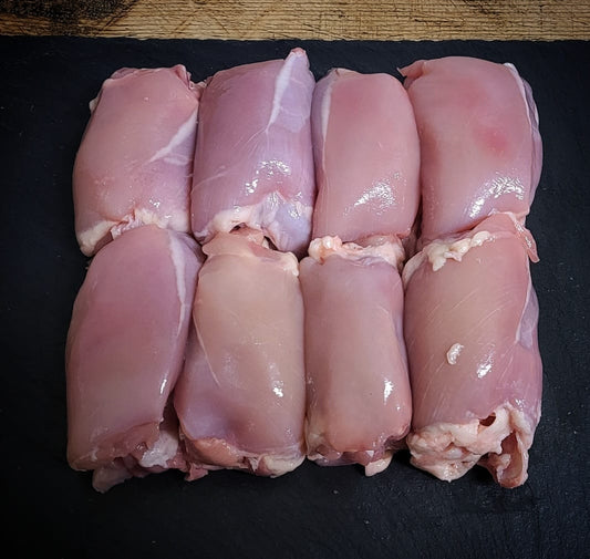 Barn Reared Chicken Thighs Boneless and Skinless exclusive at