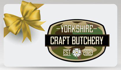 Yorkshire Craft Butchery Gift Card exclusive at Yorkshire Craft
